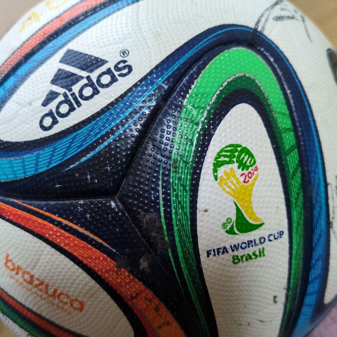 adidas brazuca FIFAワールドカップ2014 サイン入り