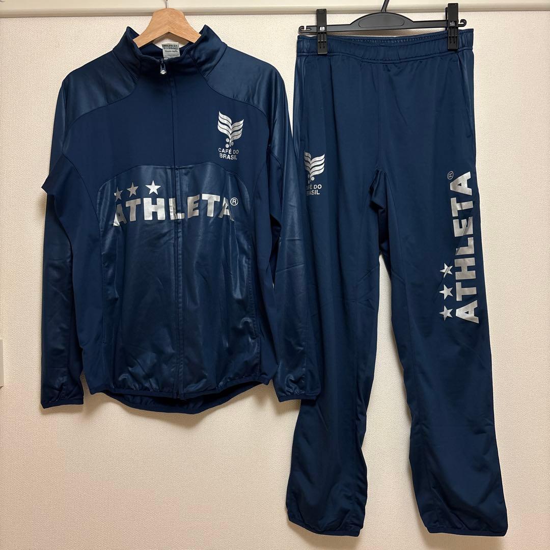ATHLETA ネイビー ジャージ上下セット Mサイズ