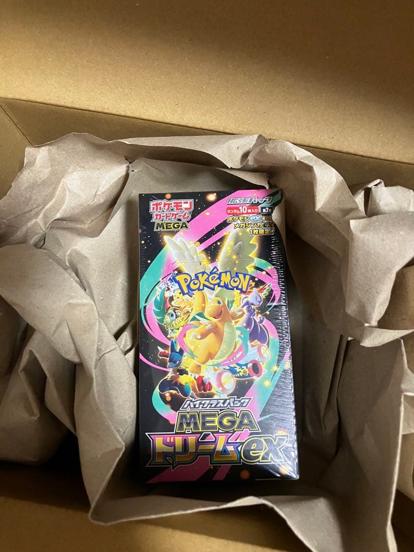 ポケモンカードゲーム MEGA ドリームex 1BOX 新品未開封　シュリンク付