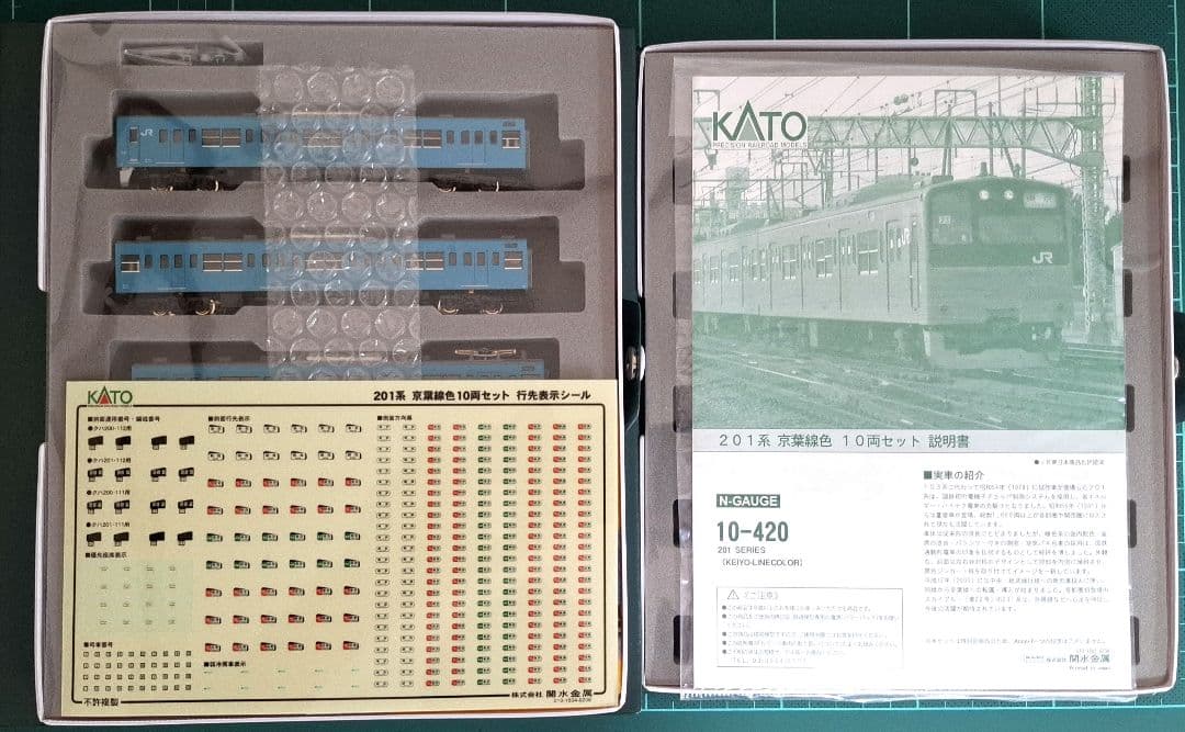 KATO Nゲージ 10-420 201系　京葉線色10両セット