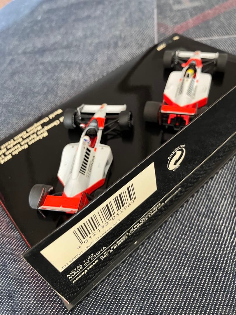 ミニチャンプスF1 1/43 McLaren MP4/4、MP/4/5