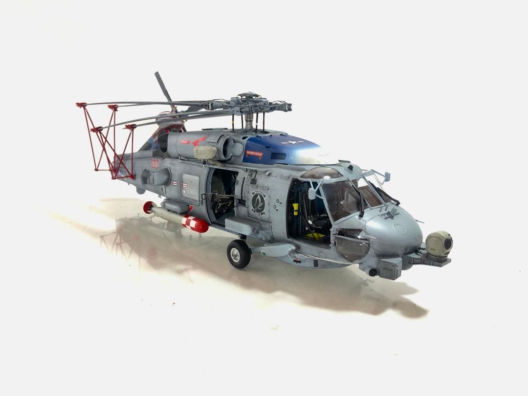 キティホークモデル1/35 MH-60R HSM-78 完成品　改造模型