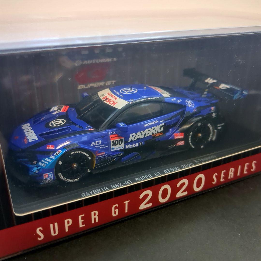 が*ん様 保護ケース付 エブロ RAYBRIG NSX-GT 2020 レイブリ