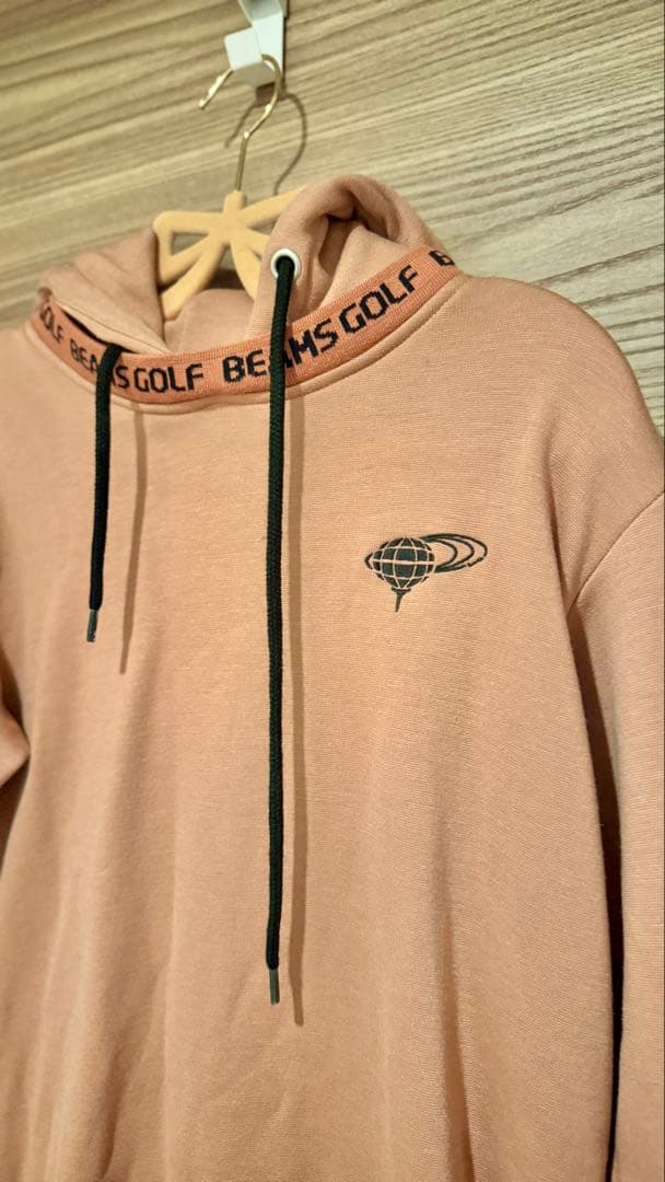 BEAMS GOLF フード付きワンピース ピンク　Mサイズ