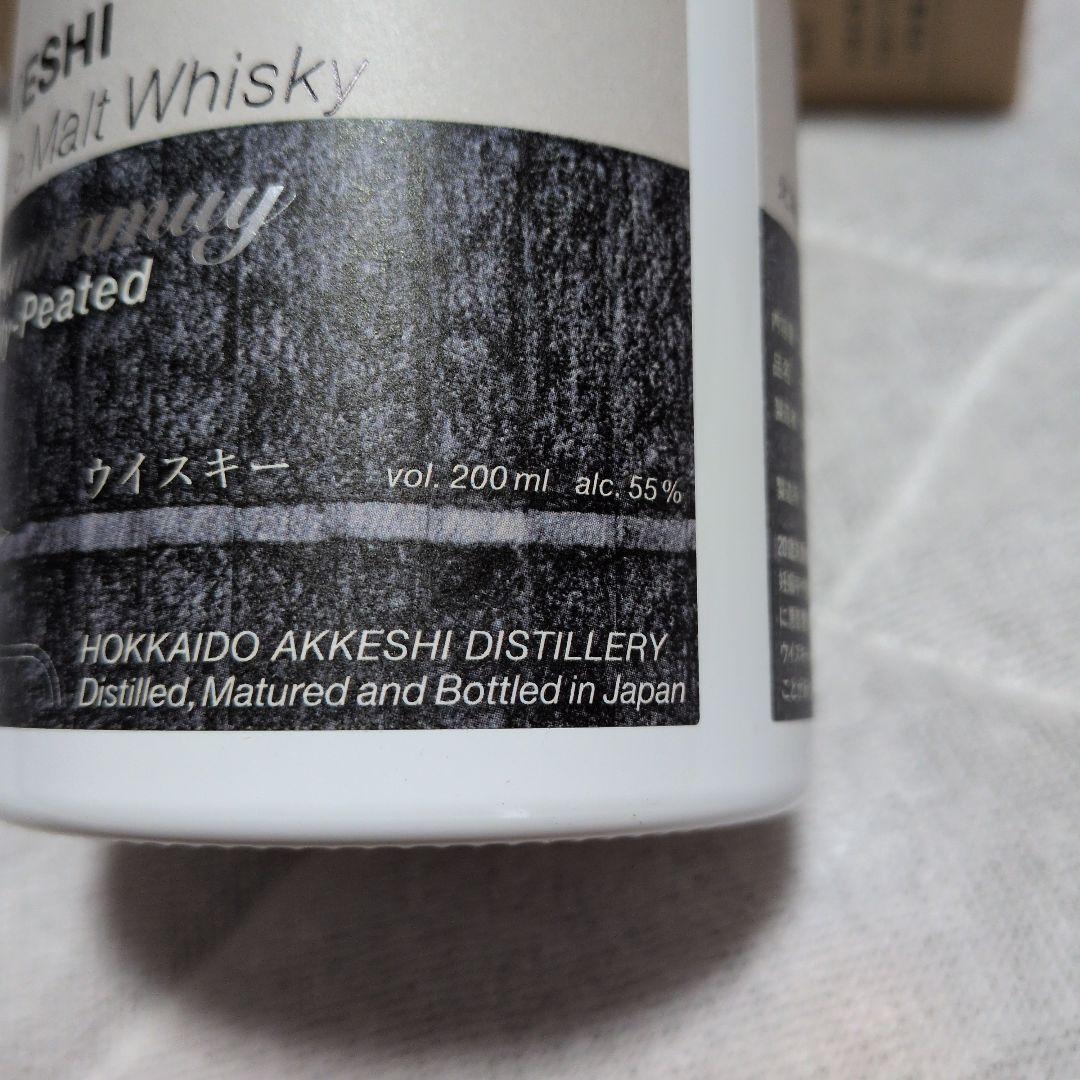ウイスキー AKKESHI Single Malt Whisky 200ml 55%
