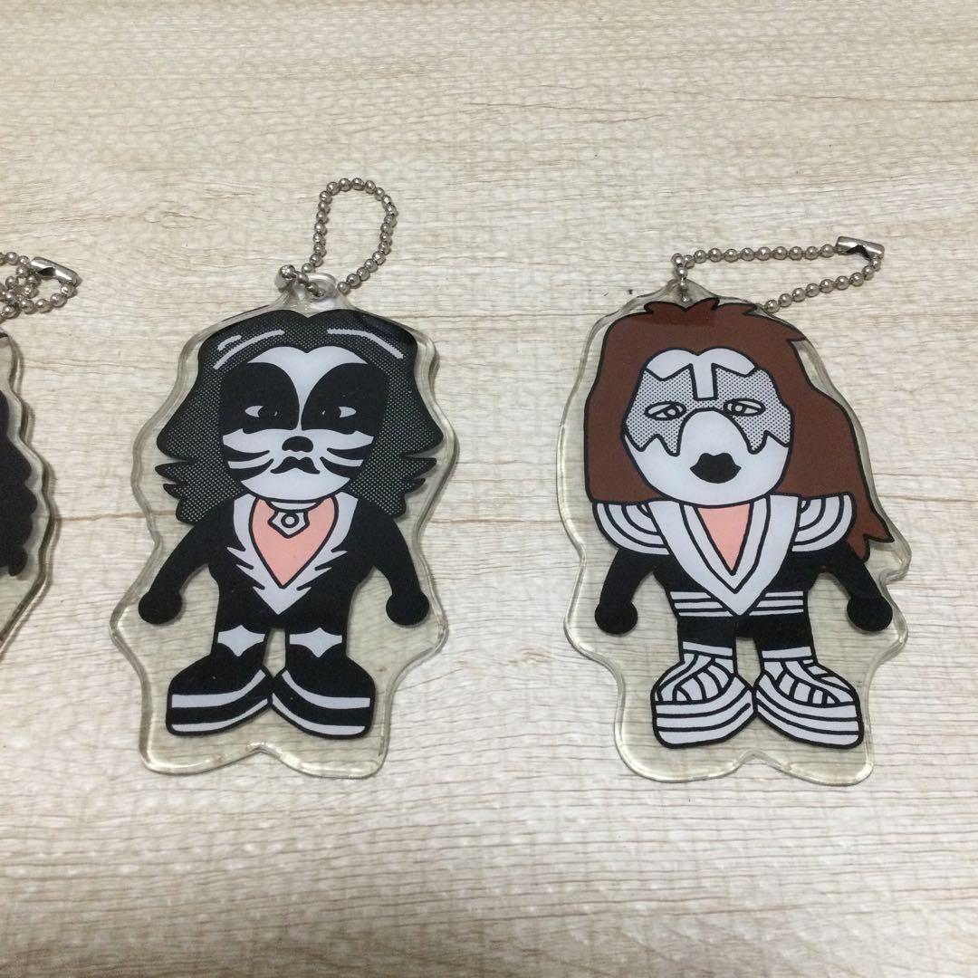 KISS アクリルキーホルダー 4個セット