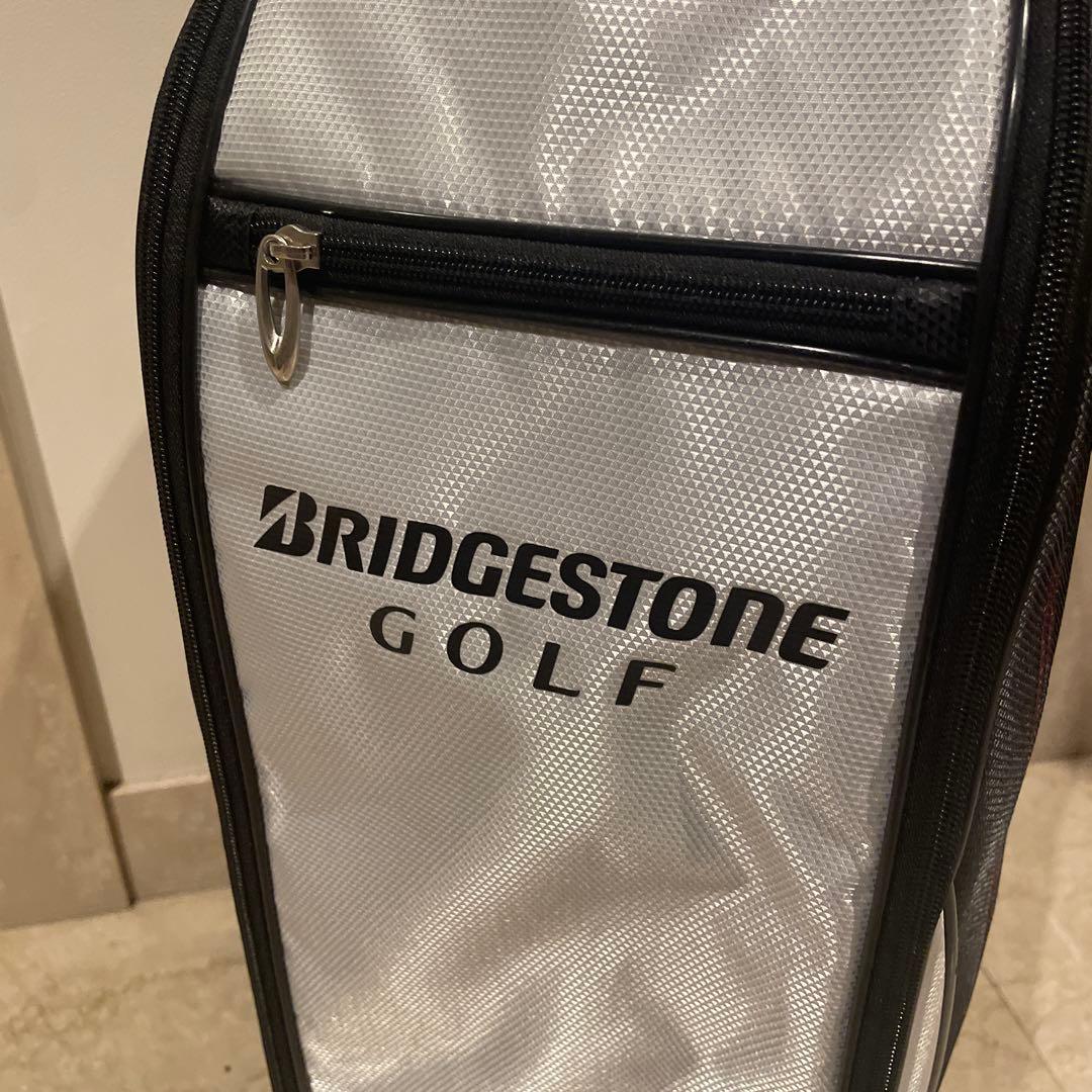 BRIDGESTONE GOLF キャディバッグ 赤黒