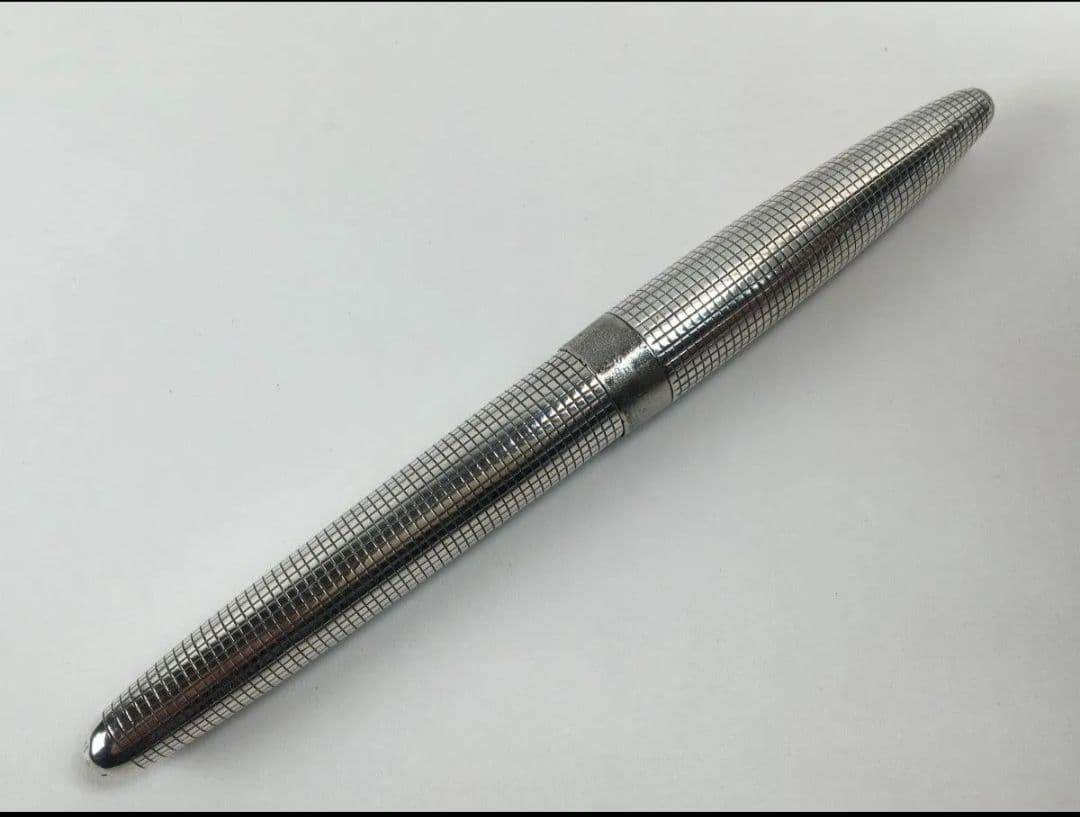 PILOT　Elite　パイロット　エリート　万年筆　純銀　ペン先18K750