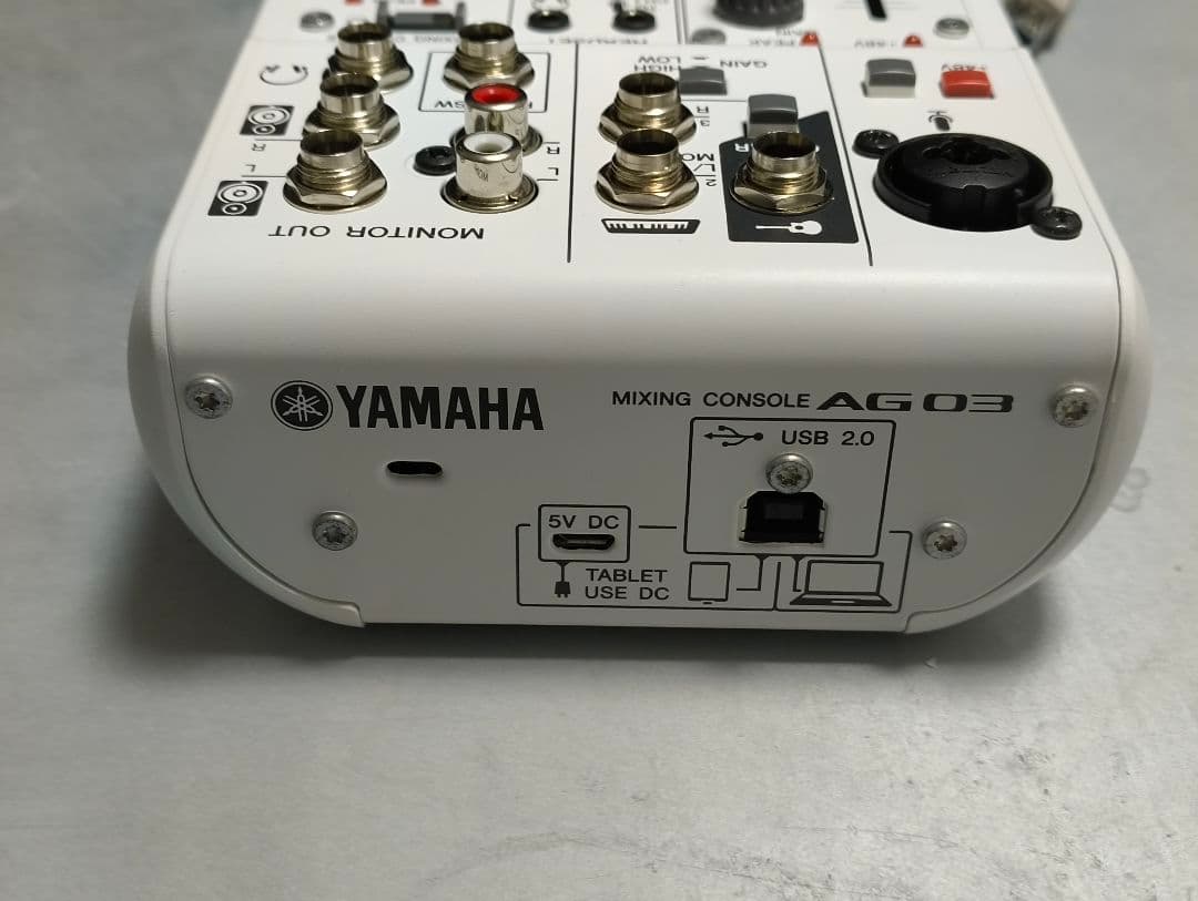 ☆美品☆　YAMAHA AG03　動作確認済