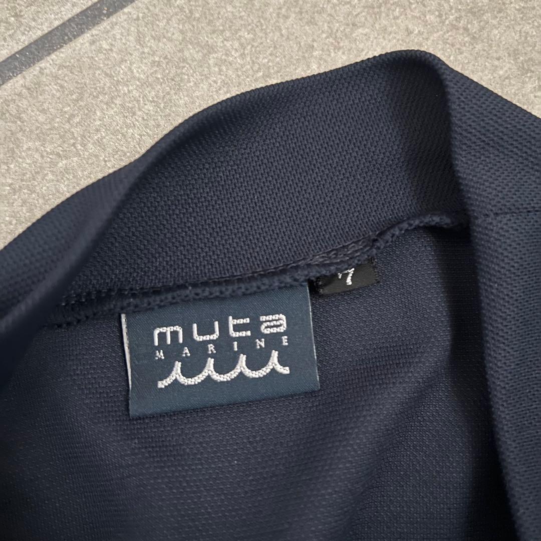 muta MARINE ムータマリン　モックネック　メンズ　ヘムリブ　7 XL