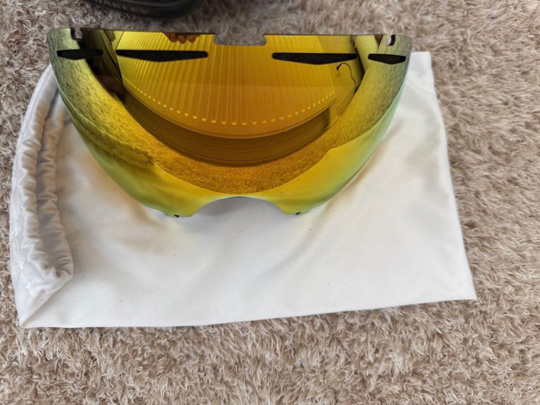 Oakley ゴーグル 収納袋付き　交換ミラーレンズ付き