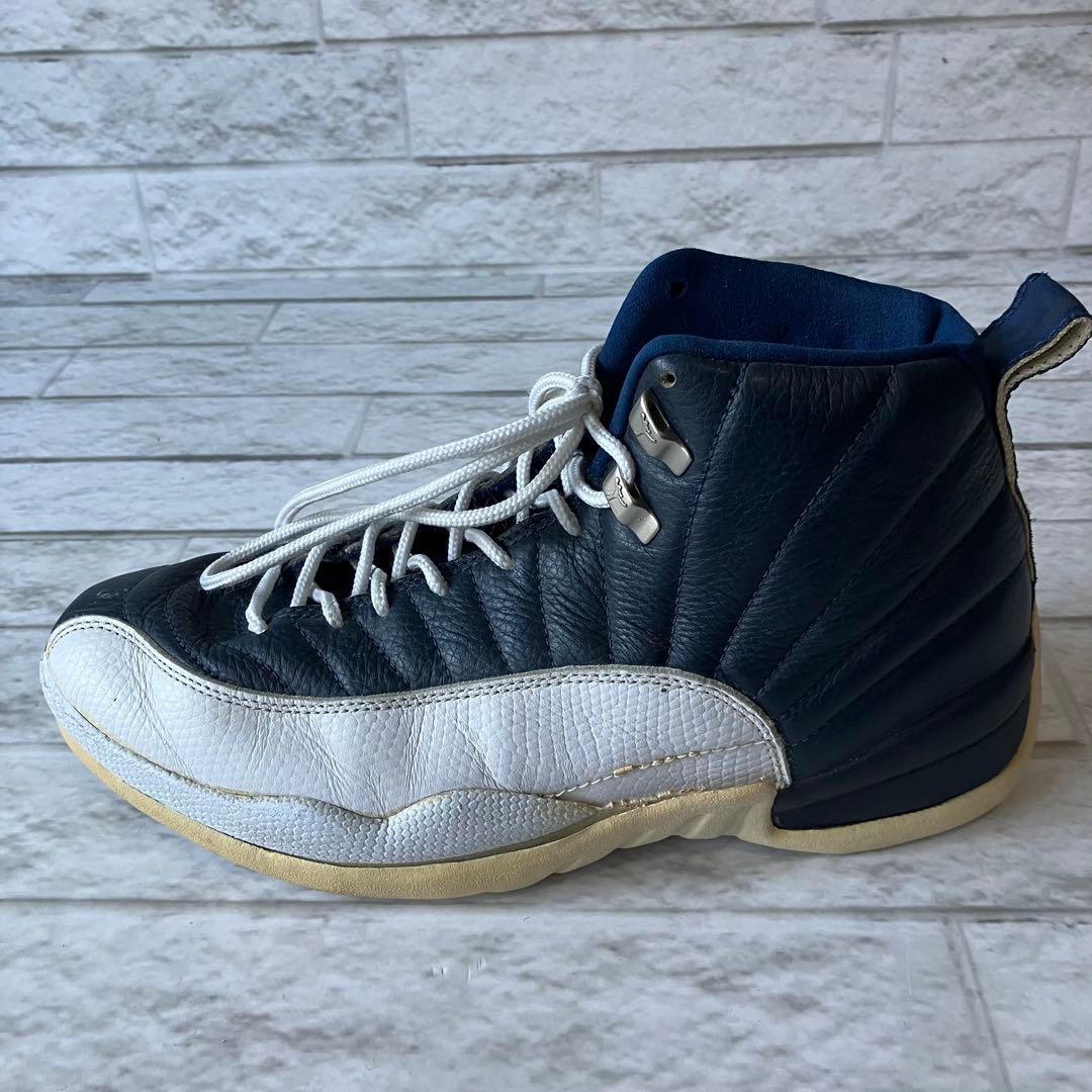 NIKE Air Jordan 12ネイビー/ホワイト 1996年製　28cm