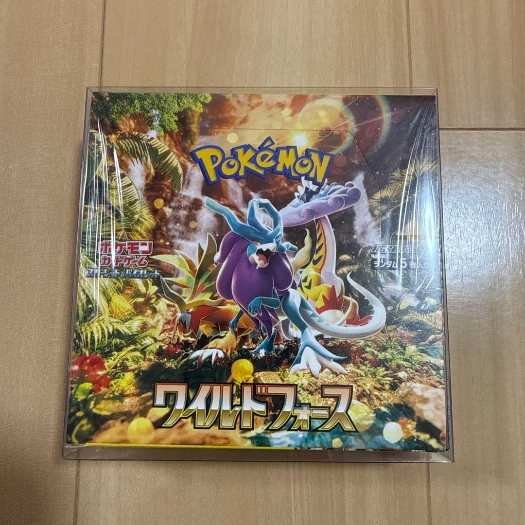 【新品未開封 シュリンク付き】ポケモンカード ワイルドフォース1BOX