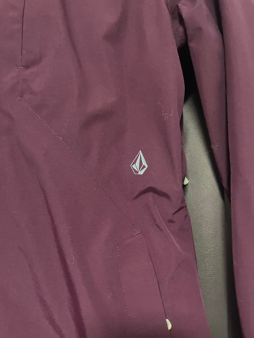 Volcom GORE-TEX 紫色 フード付き　スノボウェア 女性用　パープル