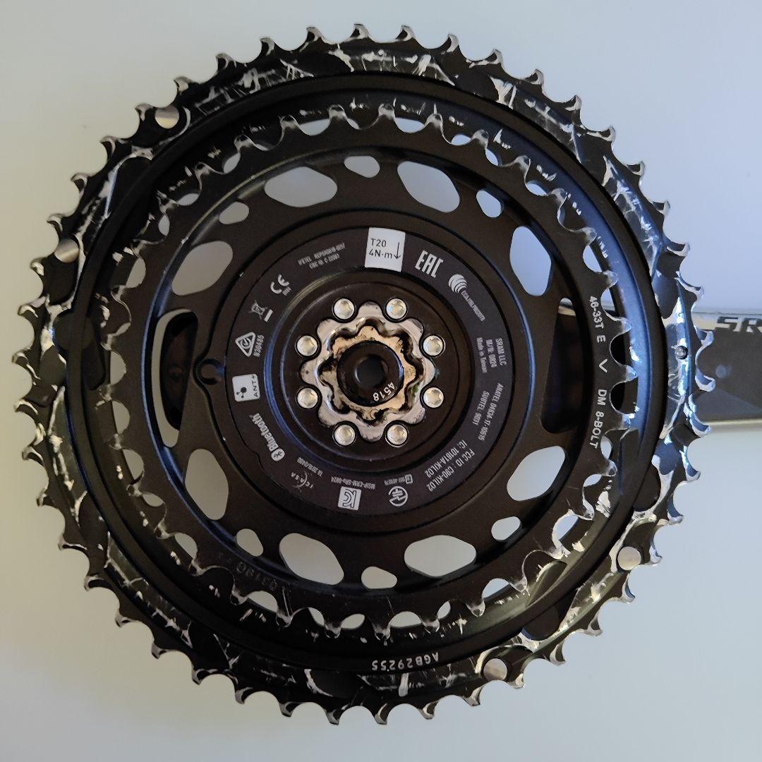 Sram RED D1 パワーメーター・クランク 170mm 46/33t