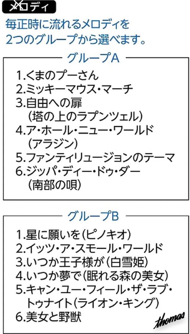 掛け時計 ディズニー ミッキーフレンズ 電波式 16曲名 壁掛け用具付き