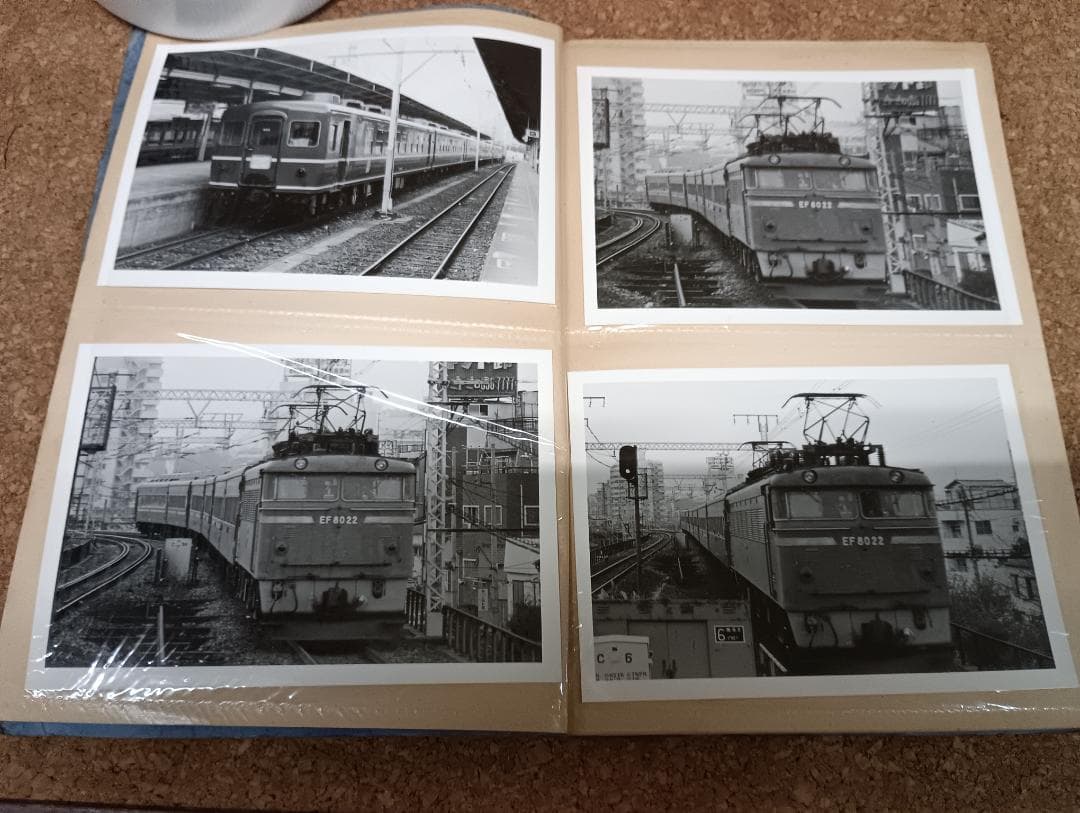 ４００６）鉄道写真　約１００枚　昭和５６年～５７年　電気機関車　特急電車など