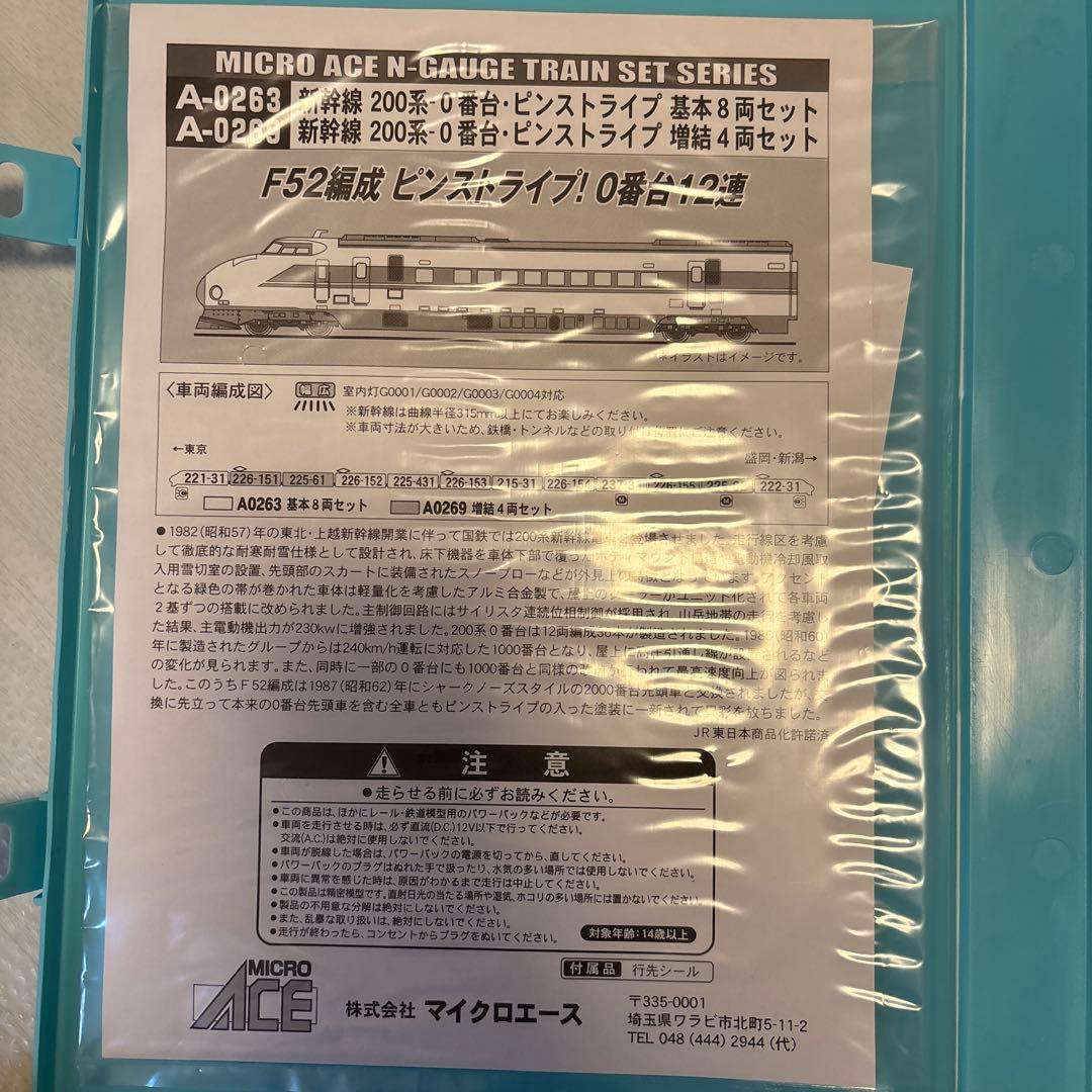 マイクロエース Nゲージ ピンストライプ8両セット A-0263 基本