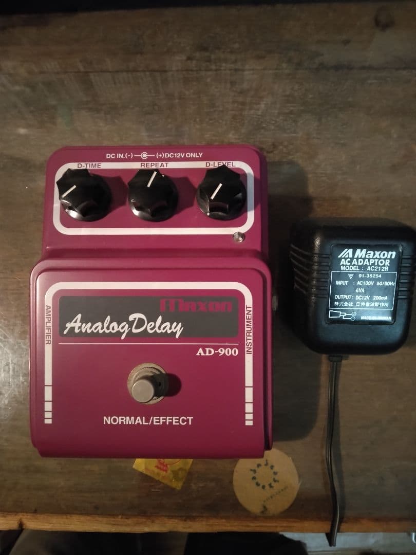超初期製造　MAXON AD-900 analog delay　貴重