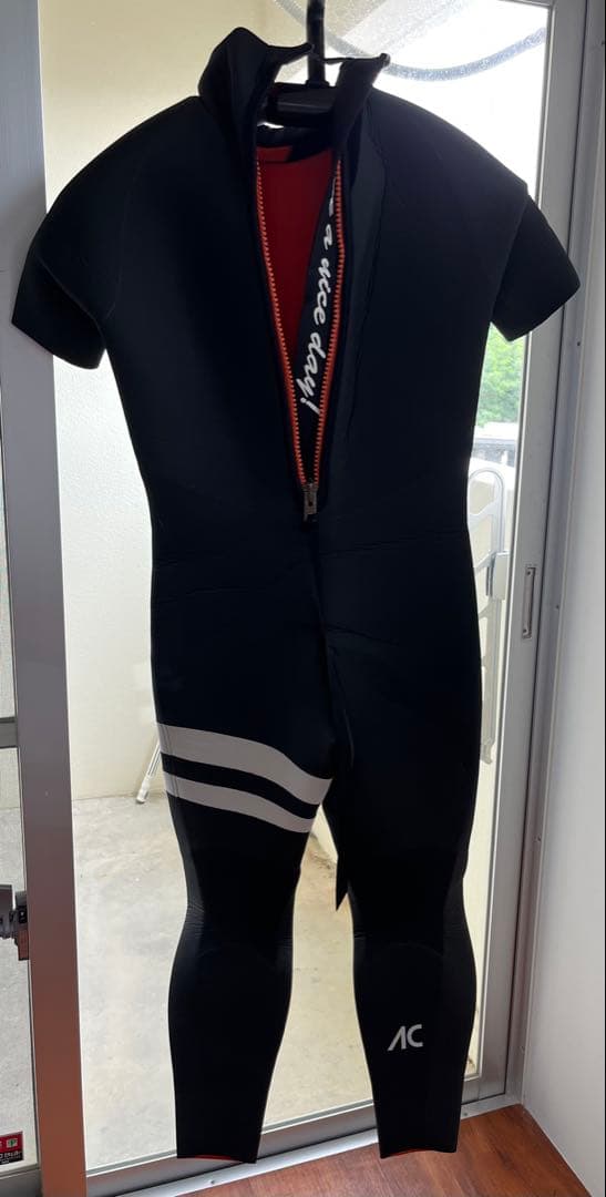 【中古5mmウェット】シーガルウェットスーツ半袖/セパレートジャケット付き