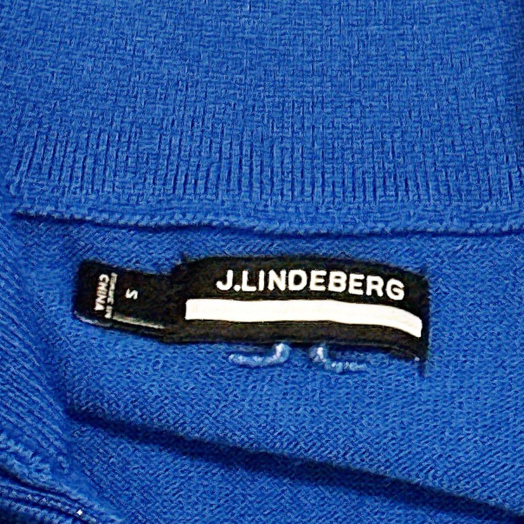 本日発送　J.LINDEBERG ハーフジップ　ジップアップ　セーター　ニット