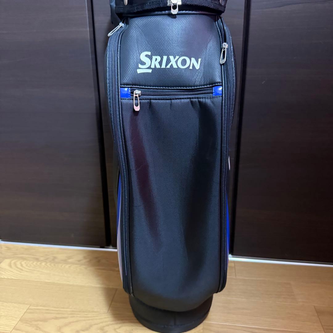 Srixon キャディバッグ ゴルフバッグ ブルー ブラック