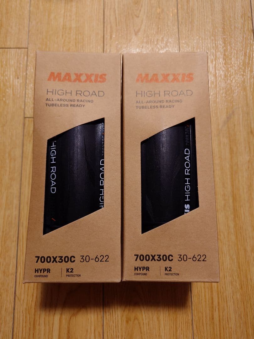 MAXXIS HIGH ROAD TLR 700X30C チューブレスタイヤ
