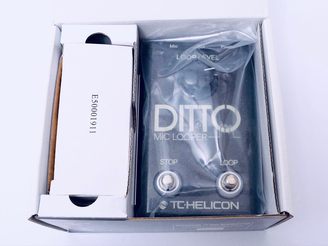 DTM・DAW TC-HELICON DITTO MIC LOOPER