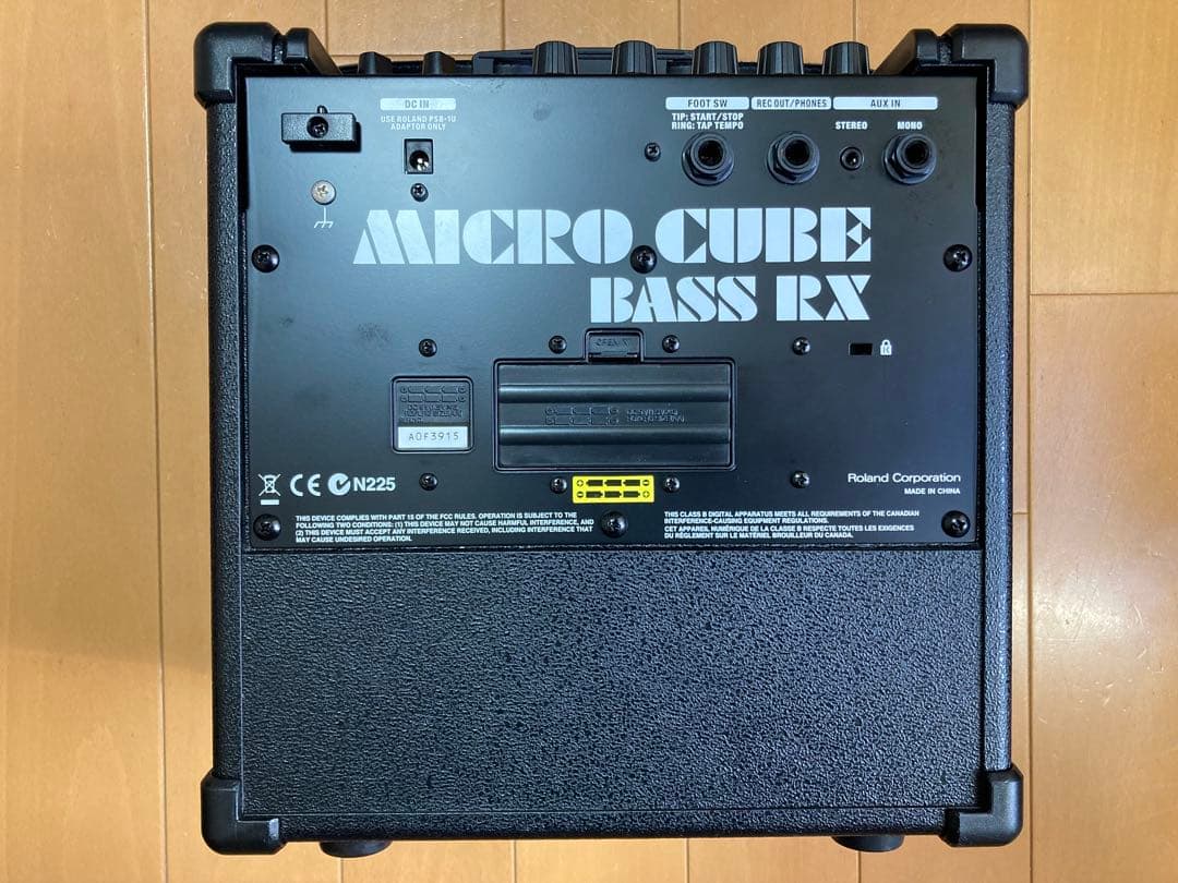 Roland MICRO CUBE BASS RX 純正ACアダプタ付 送料込み