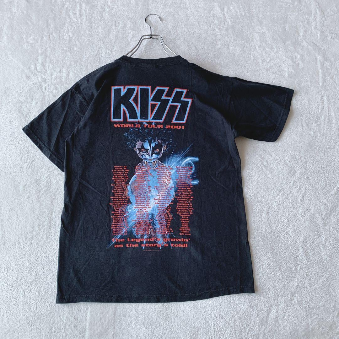 米国製 00s KISS Ｔシャツ THE FAREWELL TOUR 2001