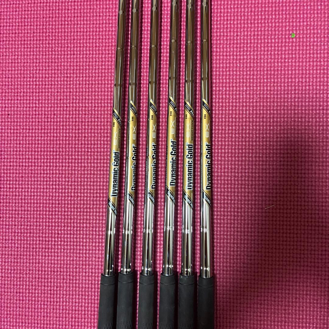 Dynamic Gold TOUR ISSUE Ｘ100 シャフト 6本セット