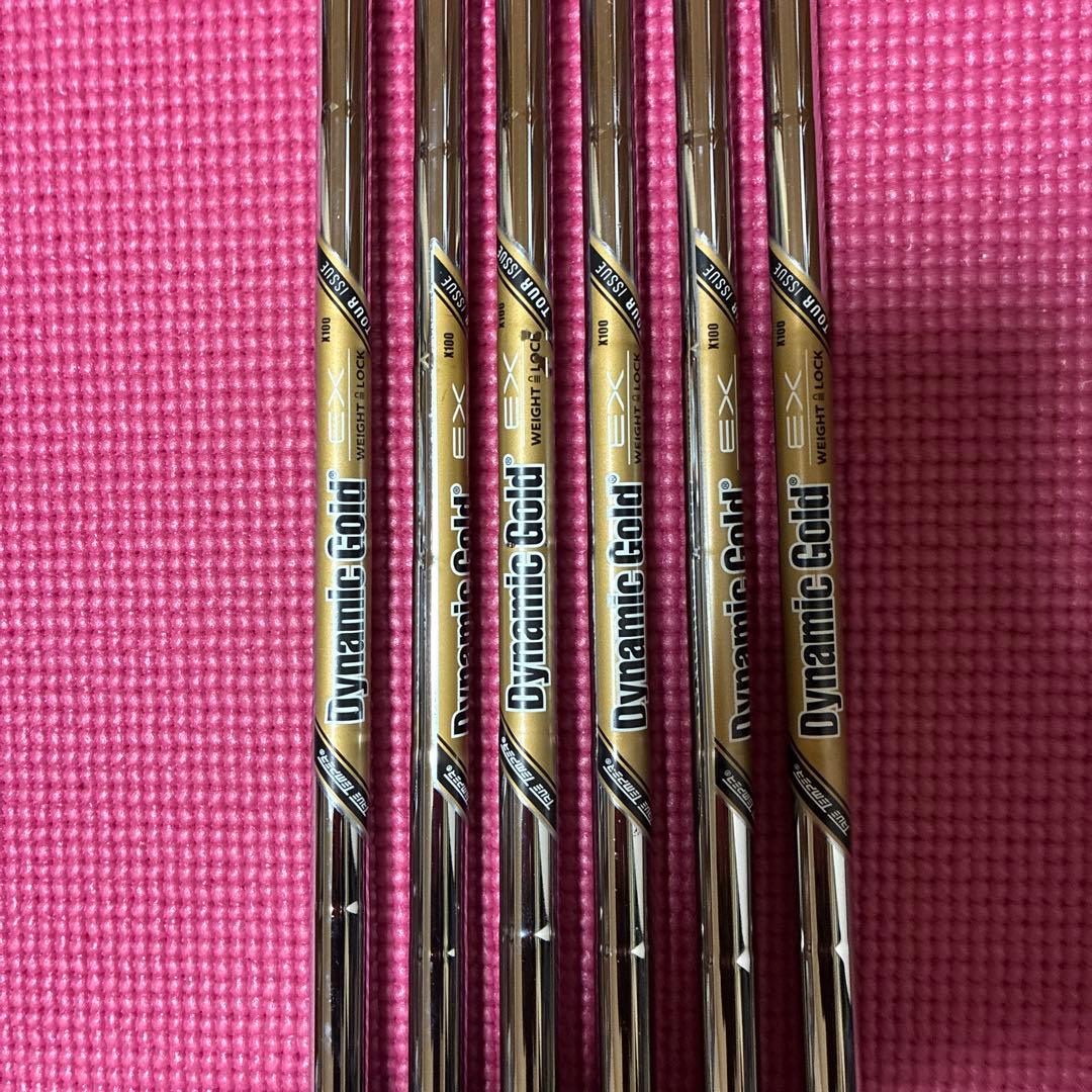 Dynamic Gold TOUR ISSUE Ｘ100 シャフト 6本セット