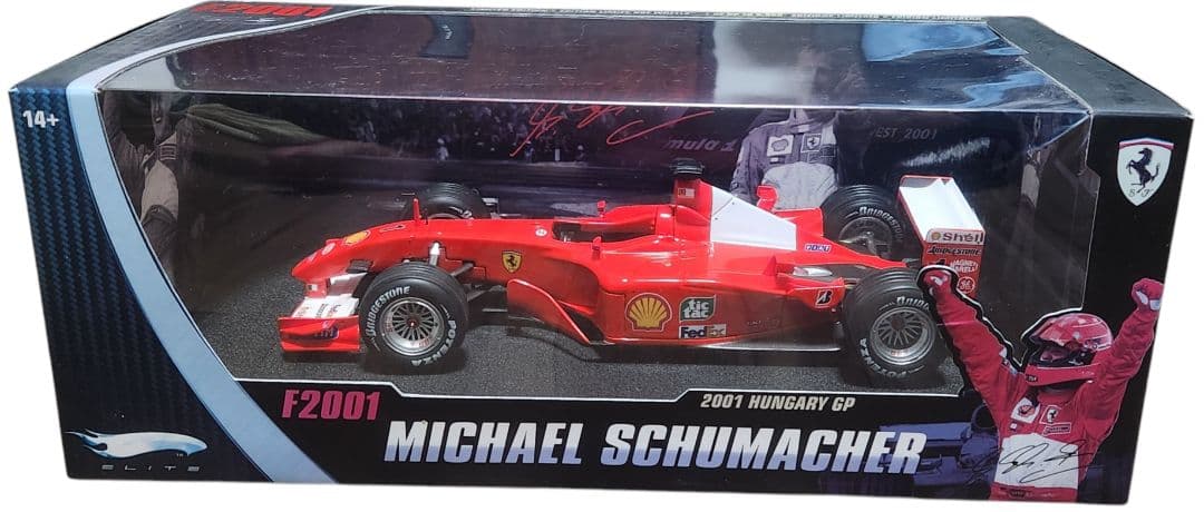 【未開封・新品】1/18 Hot Wheel Ferrari F2001