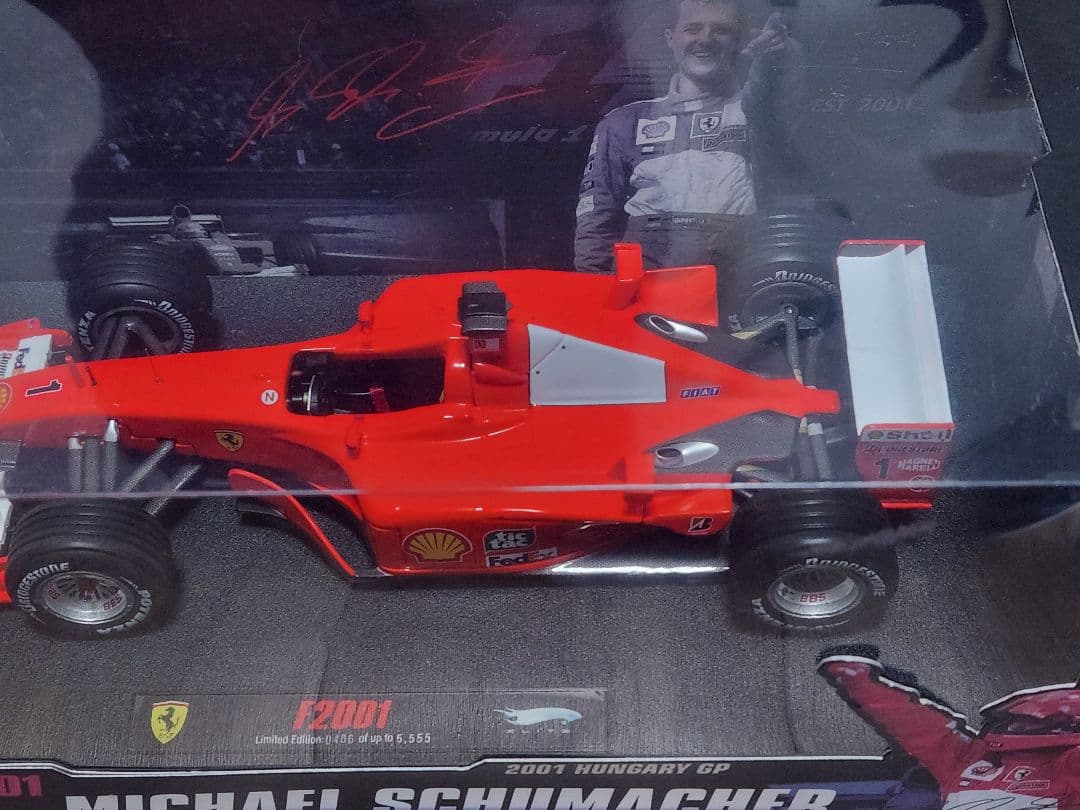 【未開封・新品】1/18 Hot Wheel Ferrari F2001