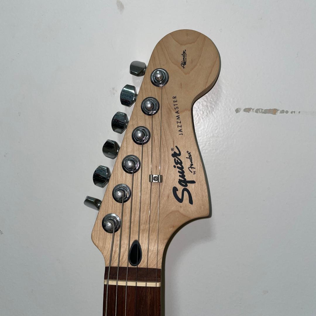 美品 Squier Jazzmaster スクワイヤー ジャズマスター ホワイト