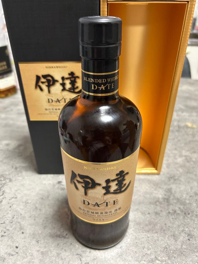 き*ん様 NIKKA DATE 43% ウイスキー 伊達 700ml 旧ラベル