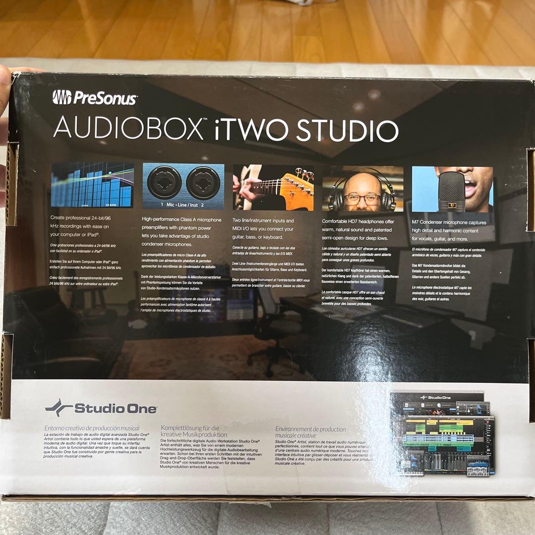 PreSonus AudioBox iTwo Studio ソフト無し
