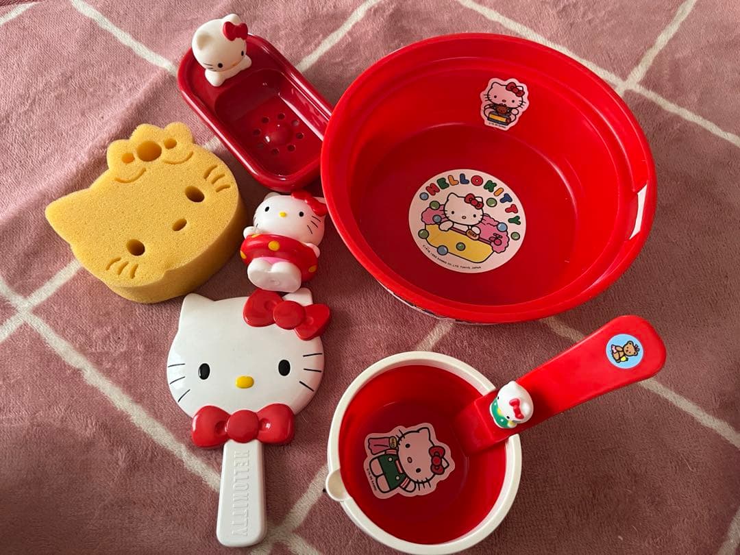 新品未使用　お風呂セット　レア　希少　レトロ