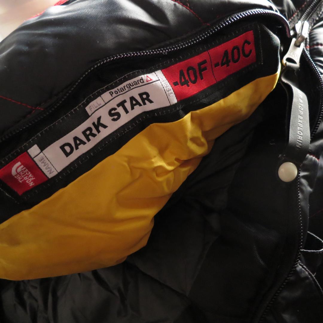 The North Face Dark Star -40F シュラフ 収納袋付