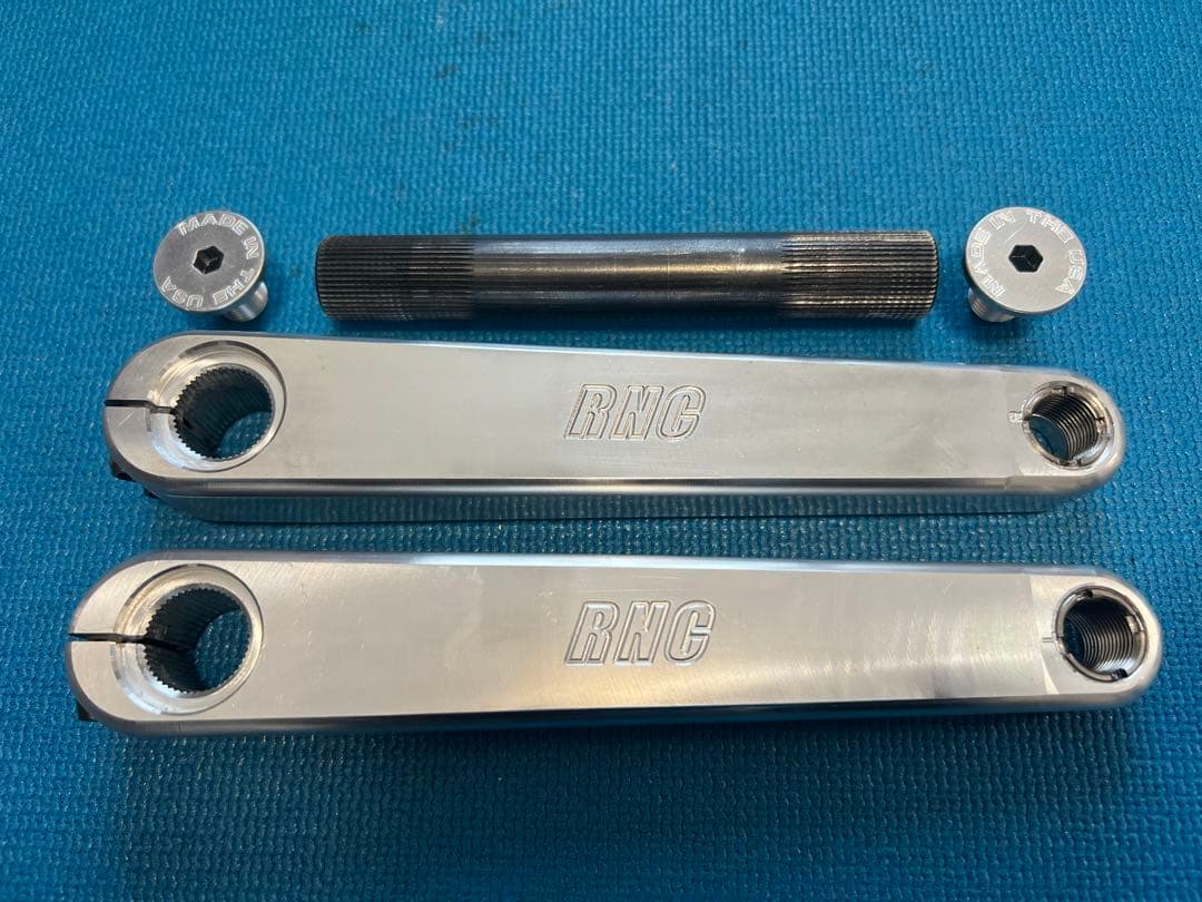 RNC BMX 7075 aluminum 3pcsクランク165mm,19mm