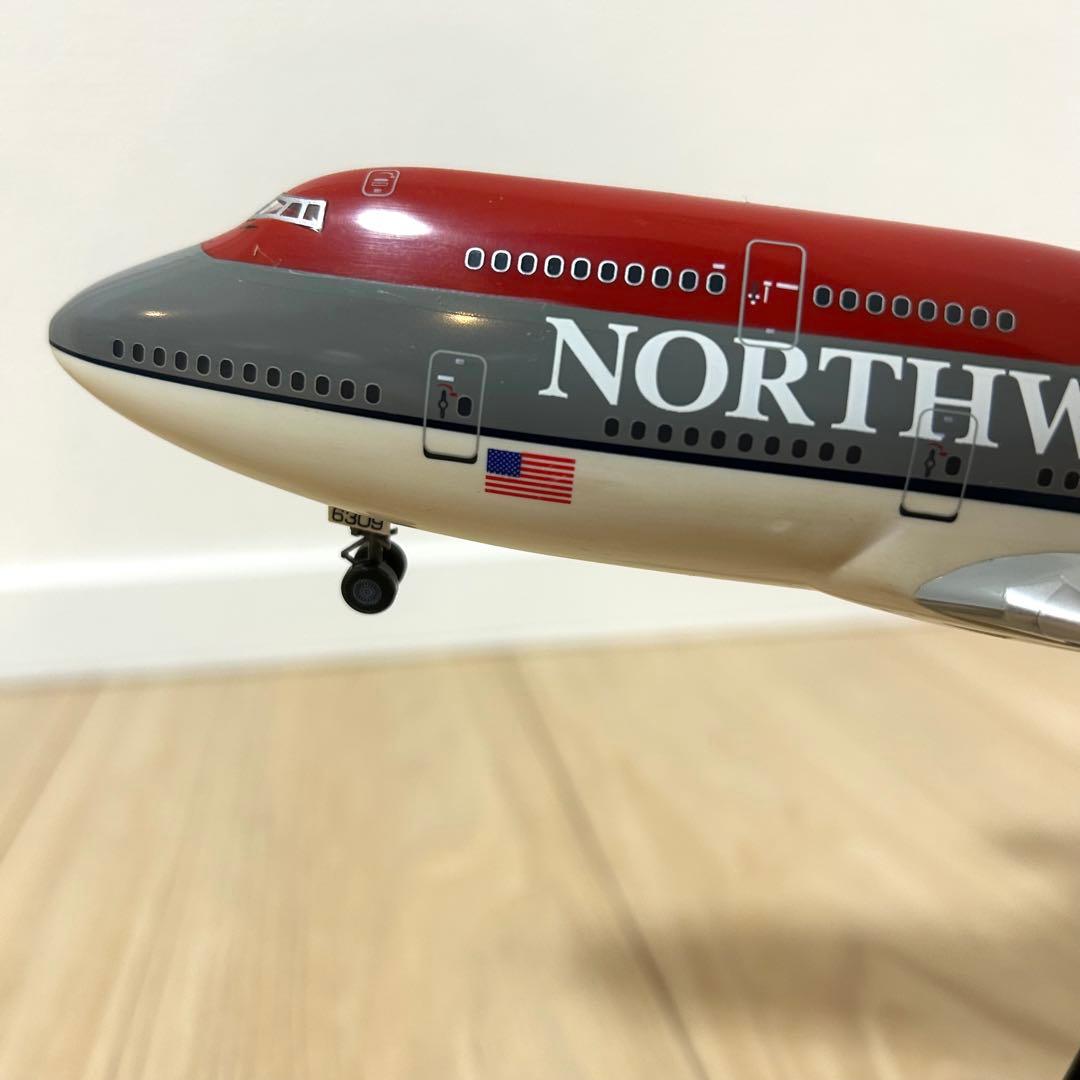 herpa 1/200スケール ノースウエスト航空 Boeing 747-400