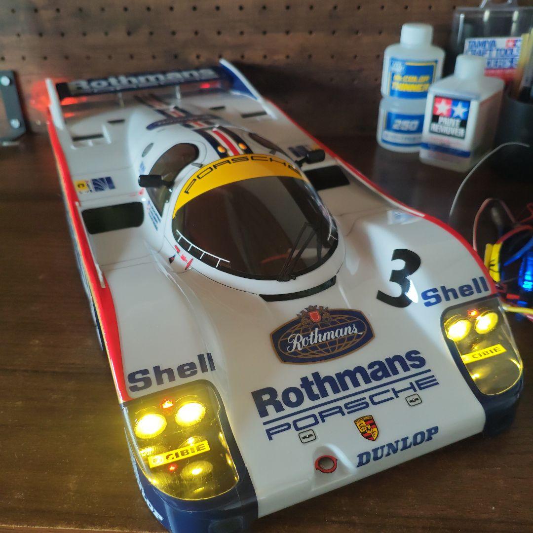タミヤ　ポルシェ956 ボディ　Rothmans
