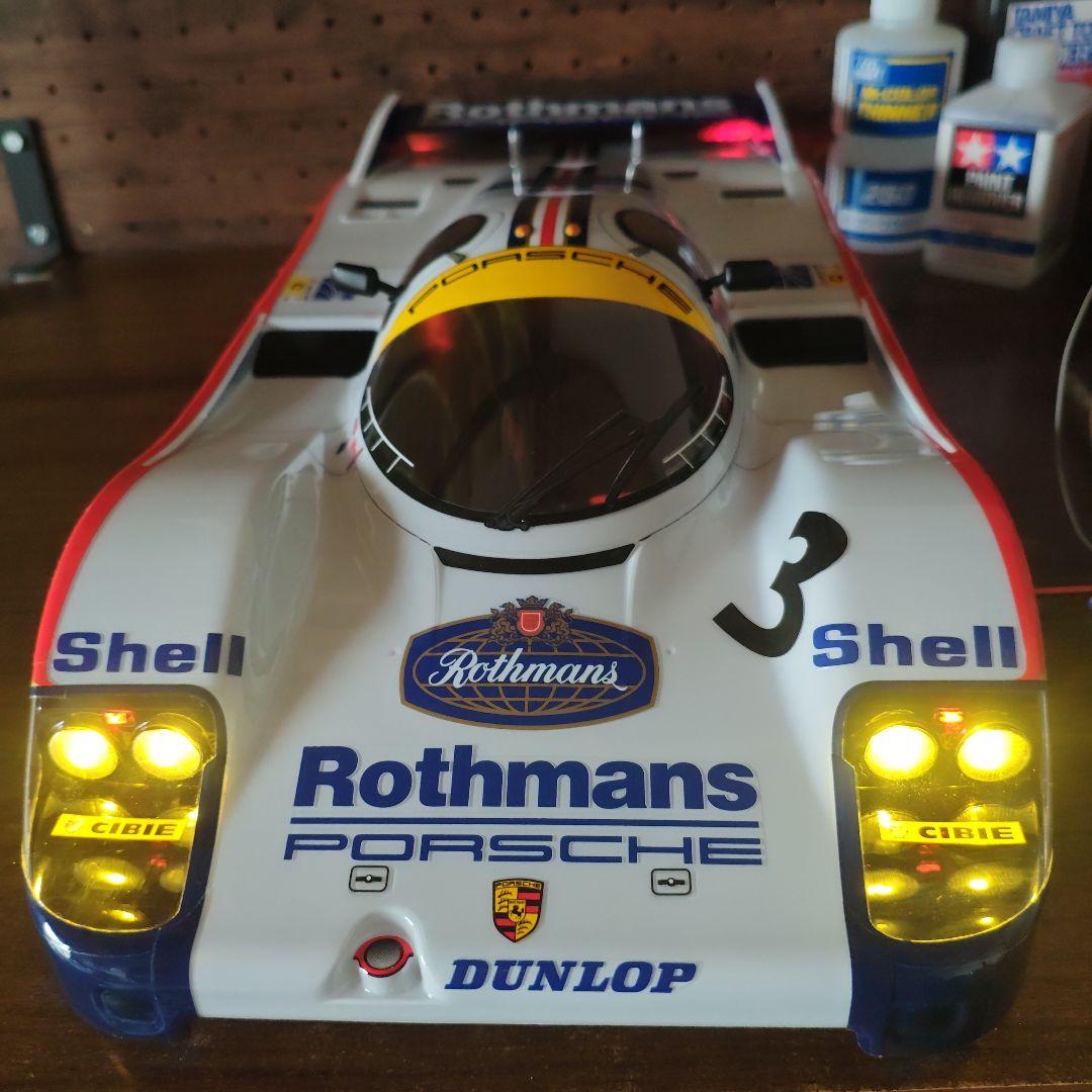 タミヤ　ポルシェ956 ボディ　Rothmans