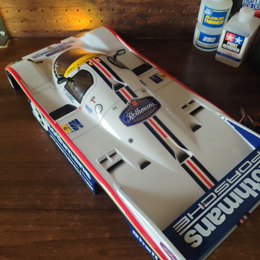 タミヤ　ポルシェ956 ボディ　Rothmans