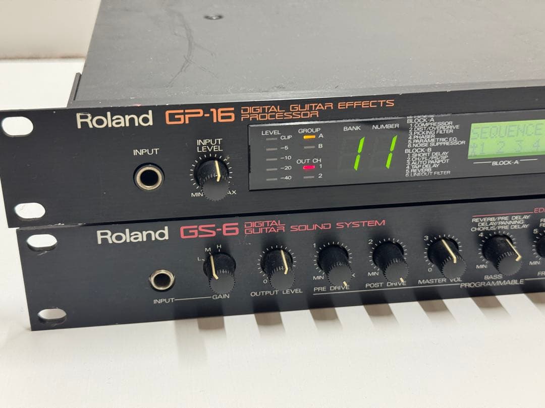 Roland GS-6 ／　GP-16