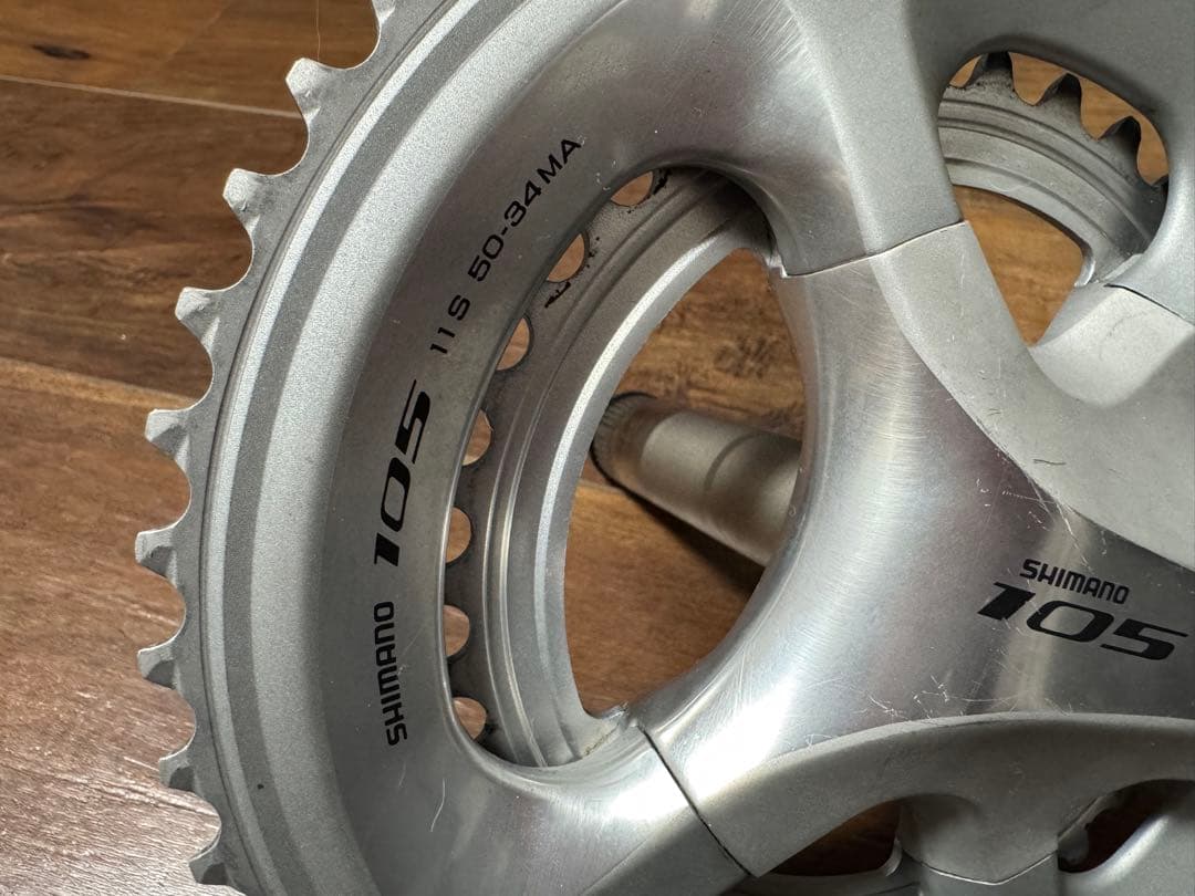 Shimano 105 5800 コンポーネントセット シルバー