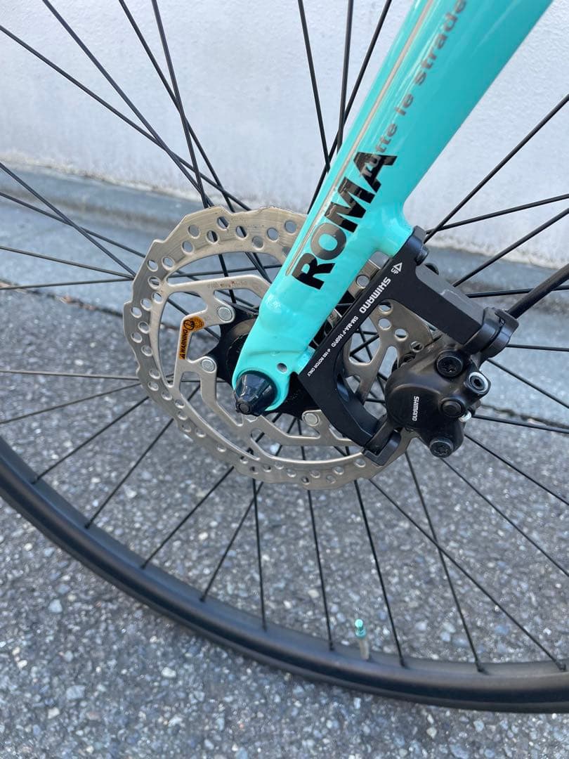 最終値下げ　Bianchi ROMA3 50サイズ　ディスクブレーキ　ライト付