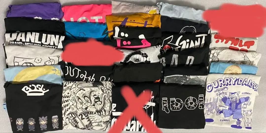 BiSH等WACK 公式&界隈Tシャツ25枚セット