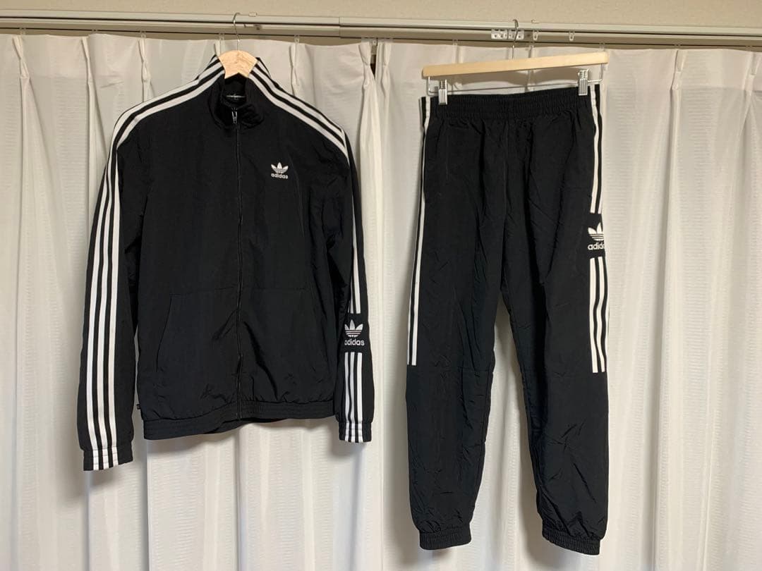 セットアップ adidas Lockup Track Top ナイロンジャケット