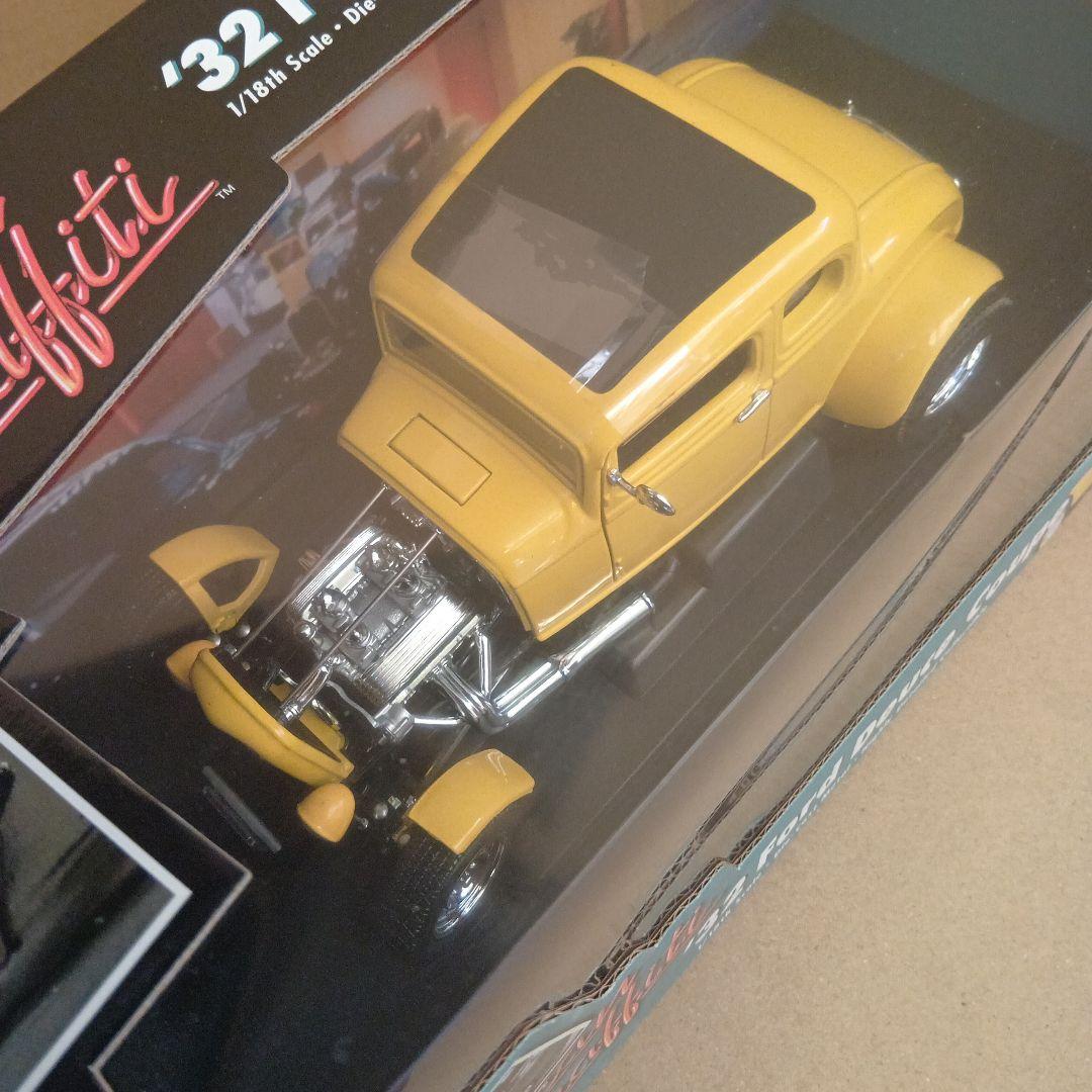 【絶版 限定】 Ertl '32 Ford Deuce Coupe 1/18